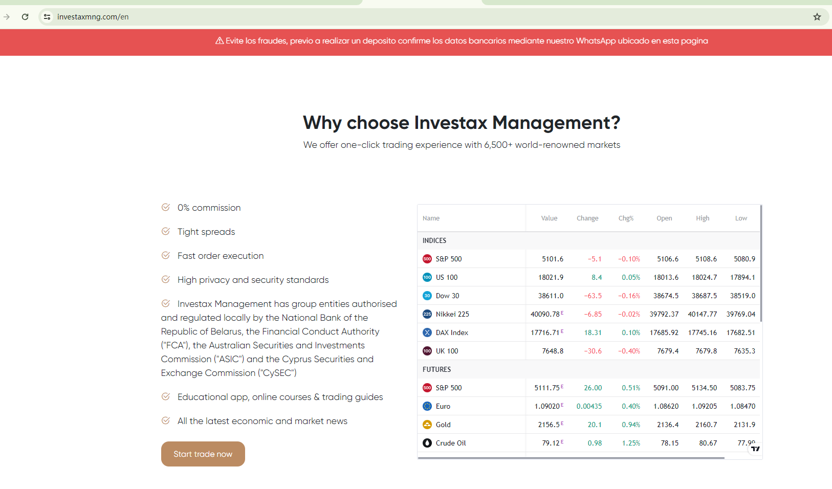Investax Management Review 2024 | Information about Investax Management Forex Broker - BrokersView