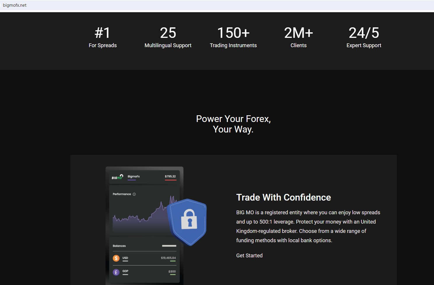 BIG MO Review 2025 | Information about BIG MO Forex Broker - BrokersView