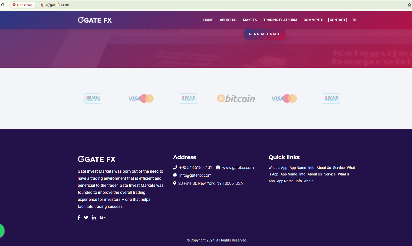 GATE FX Review 2025 | Information about GATE FX Forex Broker - BrokersView