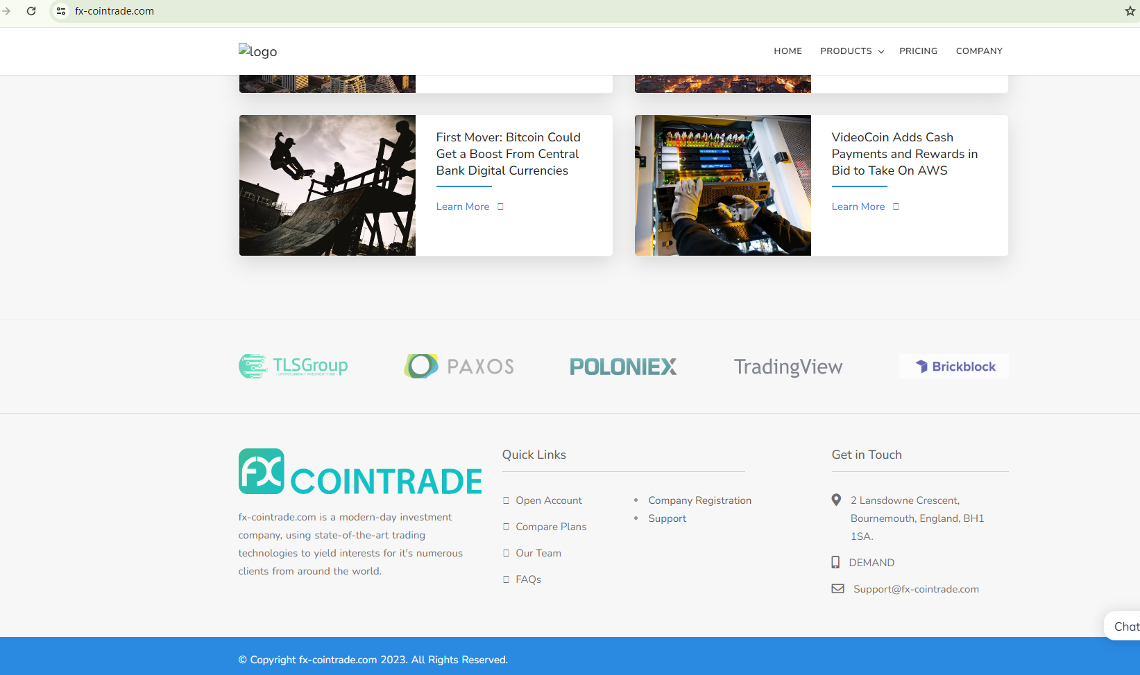 FX COINTRADE Review 2025 | Information about FX COINTRADE Forex Broker ...