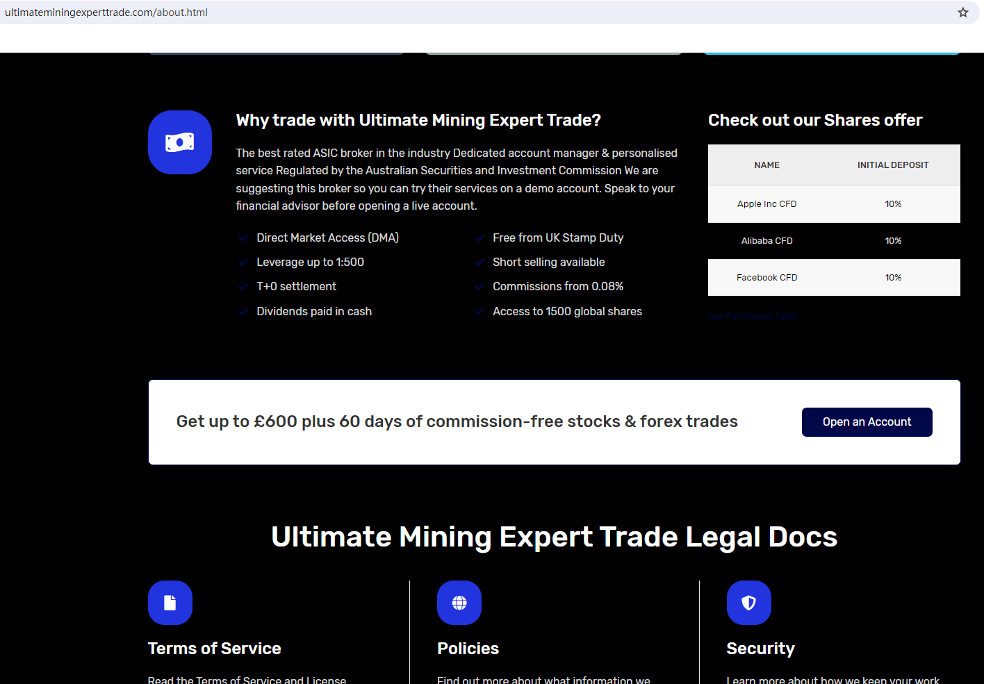 Ultimate Mining Expert Trade Review 2025 | Information about Ultimate ...
