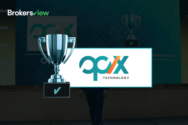 OPIXTECH在BrokersView 2024杰出交易商评选颁奖典礼上荣获最佳算法交易解决方案奖 - BrokersView